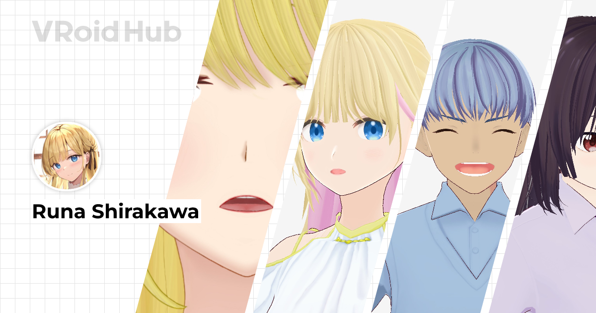 Runa Shirakawa - VRoid Hub