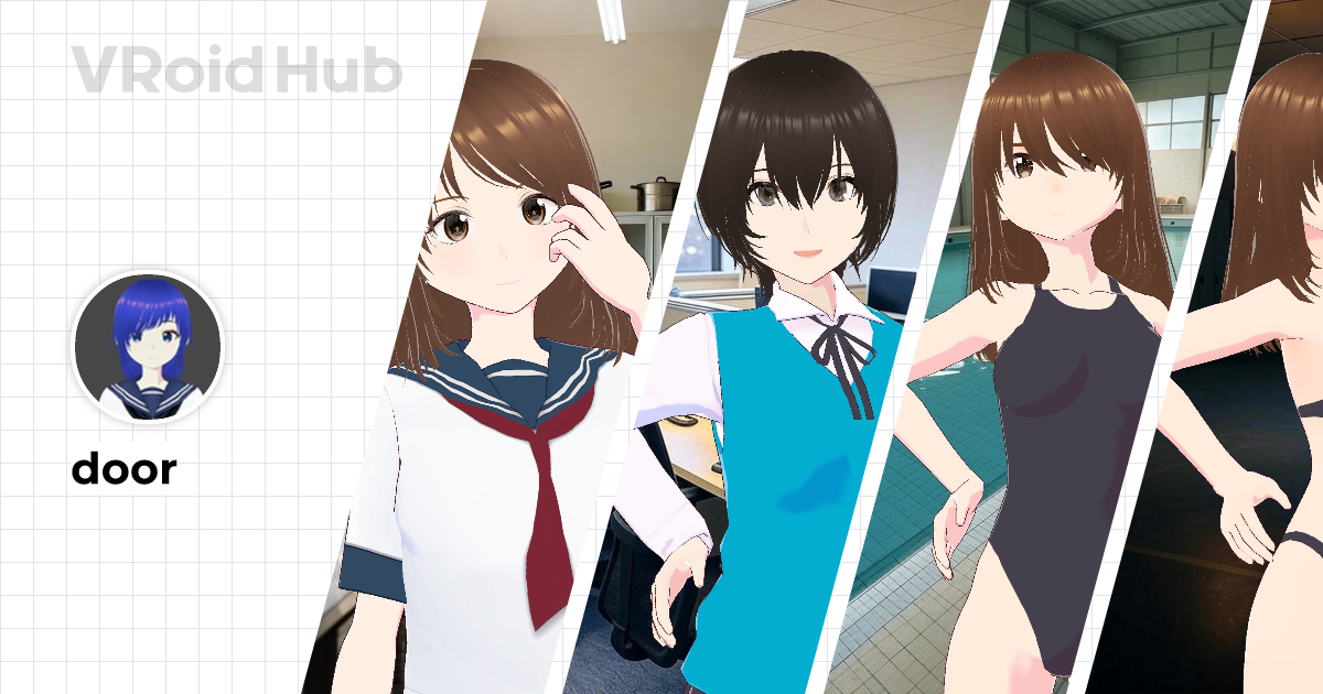door - VRoid Hub
