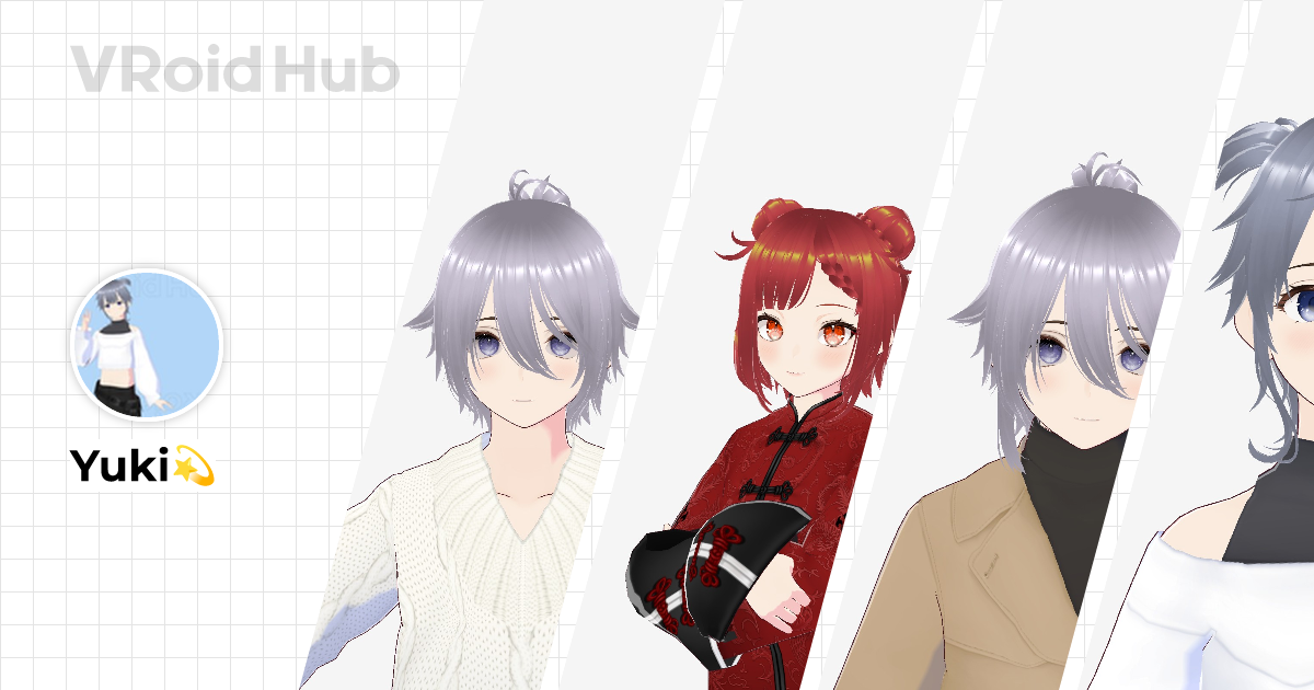 Yuki💫 - VRoid Hub