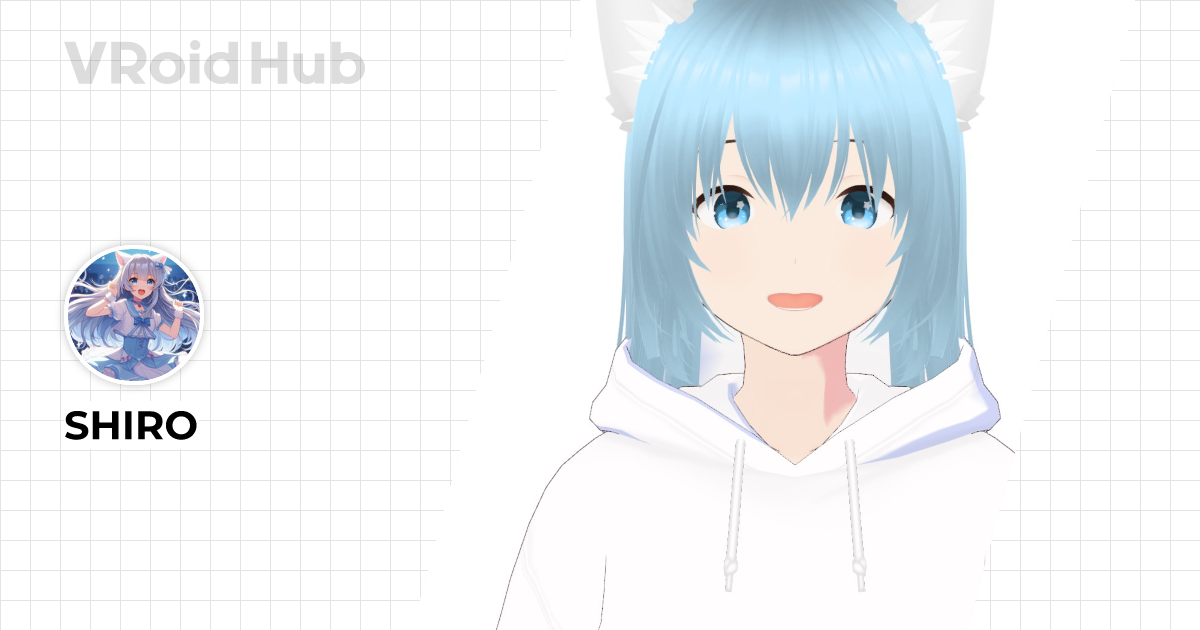 SHIRO - VRoid Hub