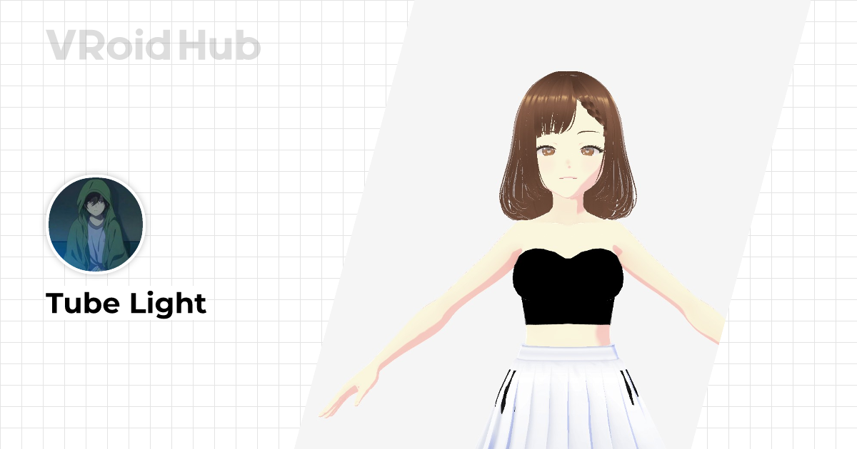 Tube Light - VRoid Hub
