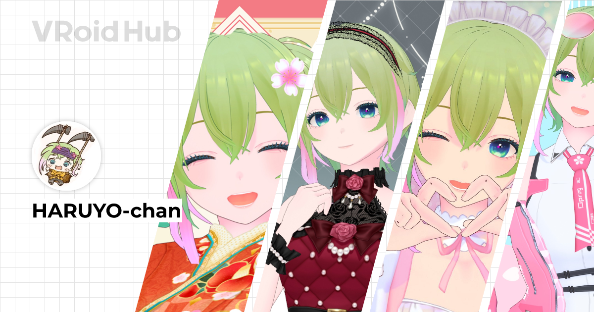 HARUYO-chan - VRoid Hub