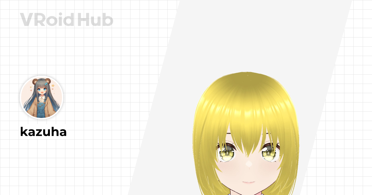 kazuha - VRoid Hub