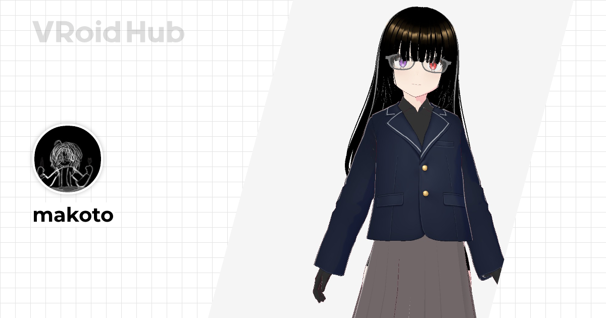 makoto - VRoid Hub
