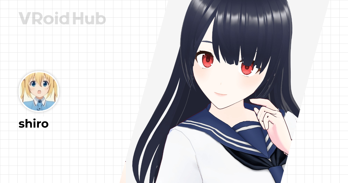 shiro - VRoid Hub