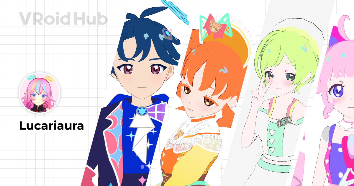 Lucariaura - VRoid Hub