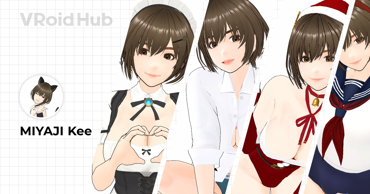 MIYAJI Kee - VRoid Hub