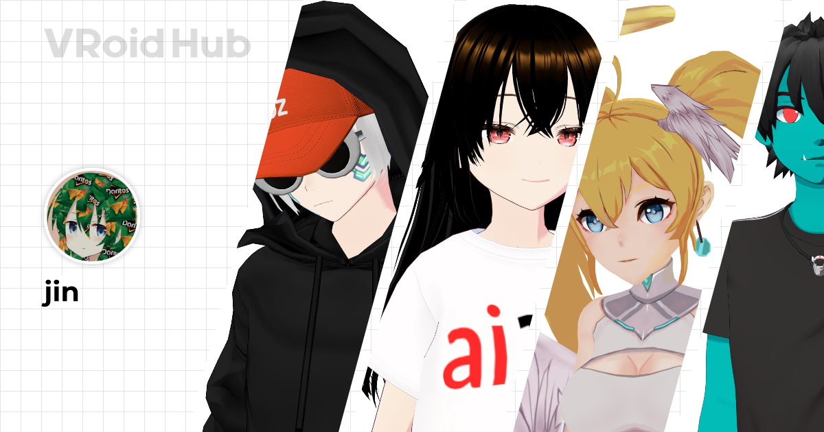 jin - VRoid Hub