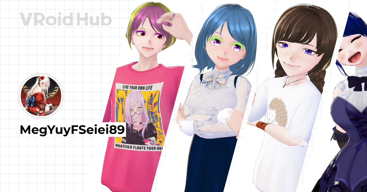 MegYuyFSeiei89 - VRoid Hub