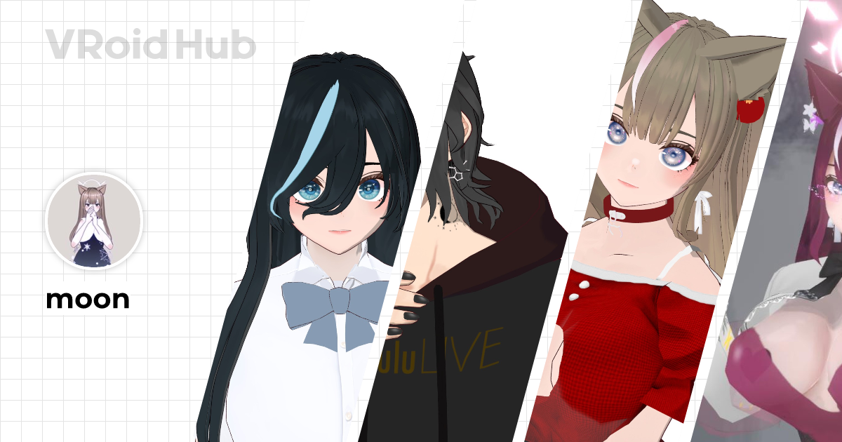 moon - VRoid Hub