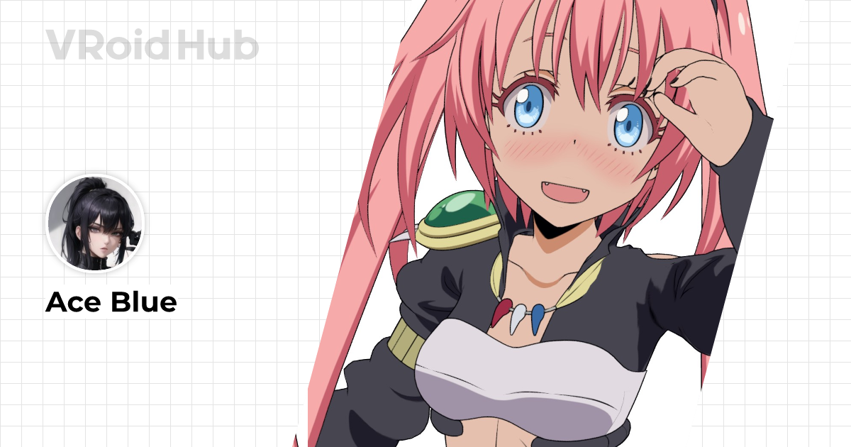 Ace Blue - VRoid Hub