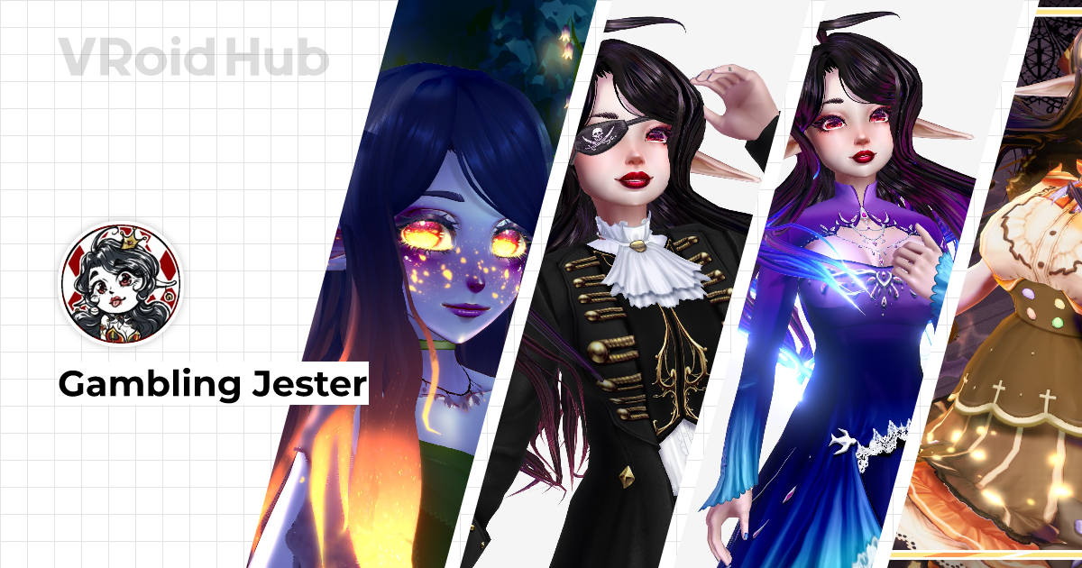 Gambling Jester - VRoid Hub
