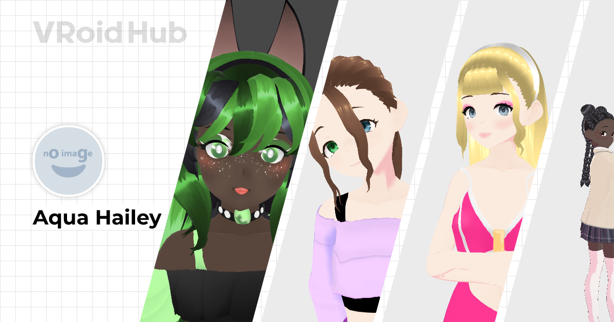 Aqua Hailey - VRoid Hub