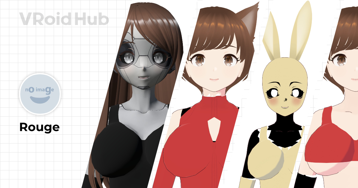 Rouge - VRoid Hub