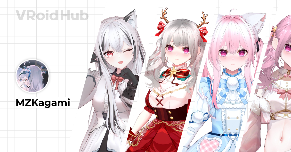 MZKagami - VRoid Hub