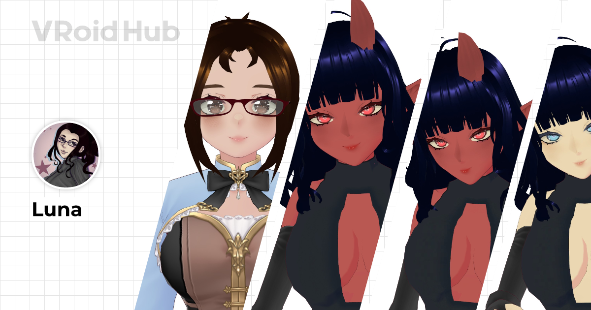 Luna Vroid Hub