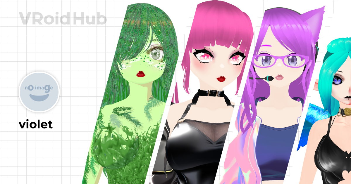 violet - VRoid Hub