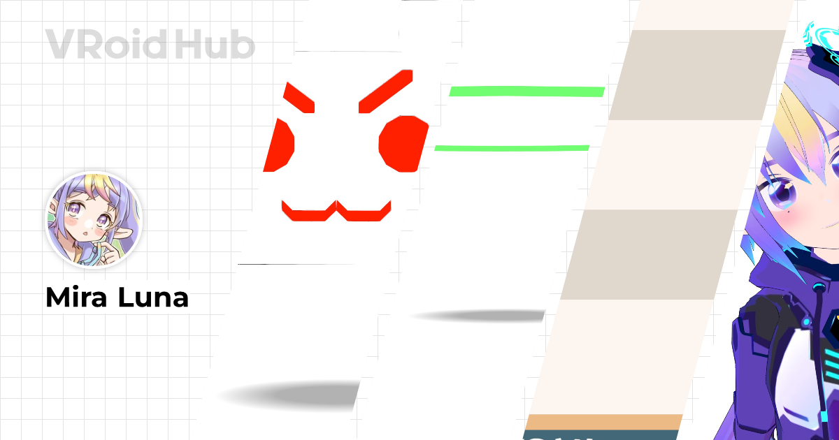 Mira Luna - VRoid Hub