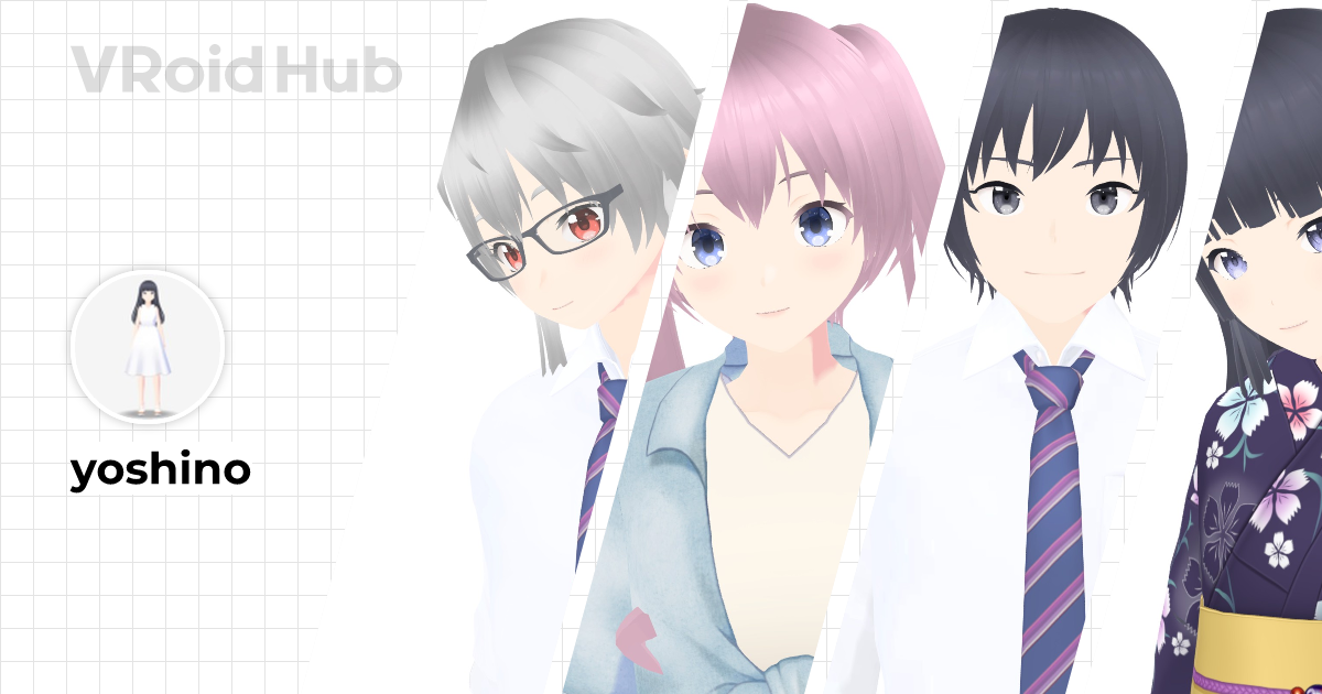 yoshino - VRoid Hub