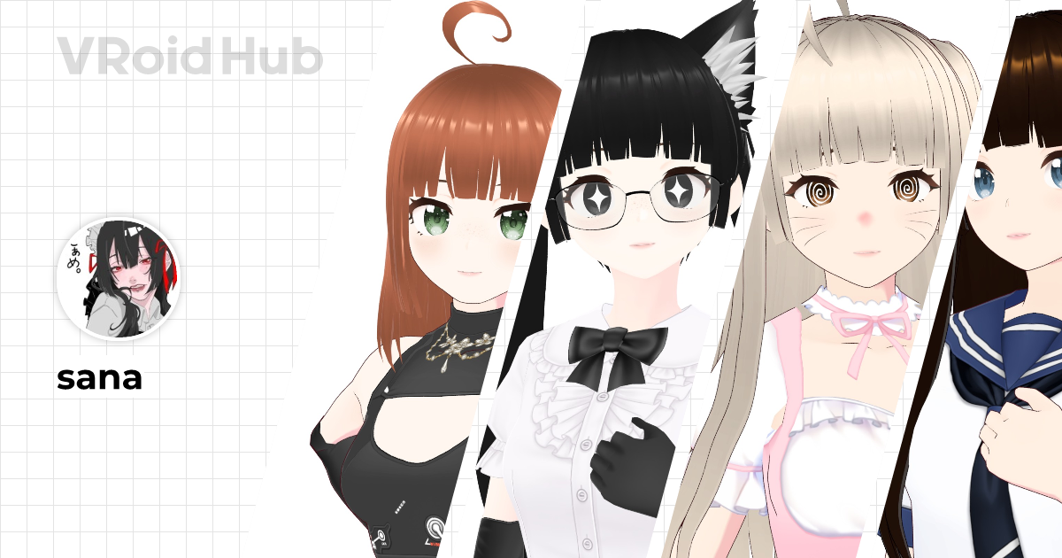 sana - VRoid Hub