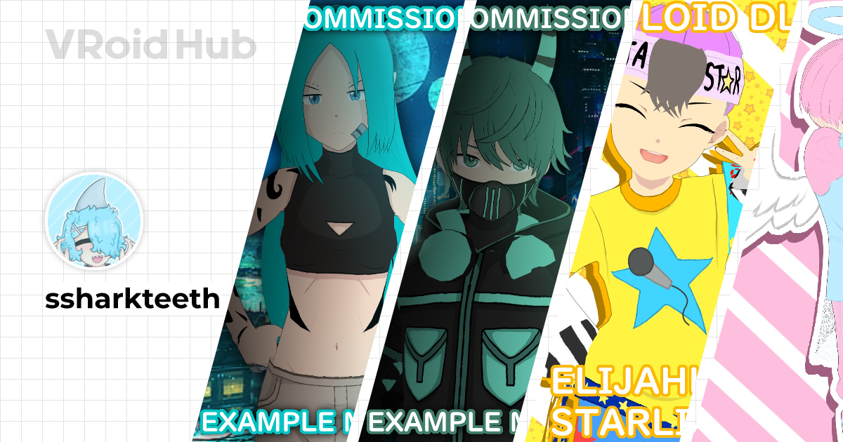 ssharkteeth - VRoid Hub