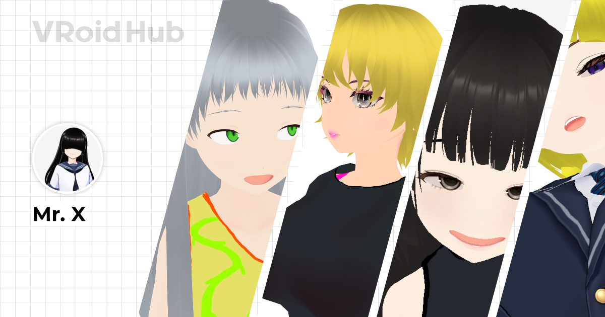 Mr. X - VRoid Hub